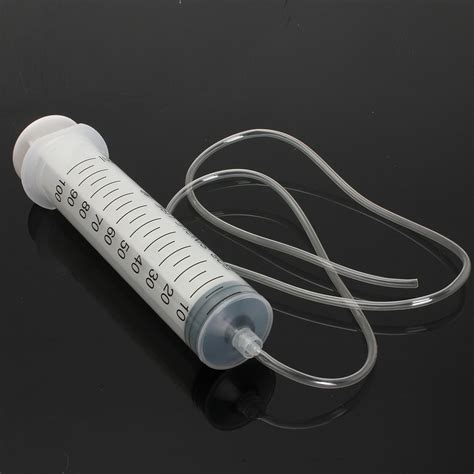 100ml Plastic Disposable Sterile Syringe For Measuring Nutrient 80cm