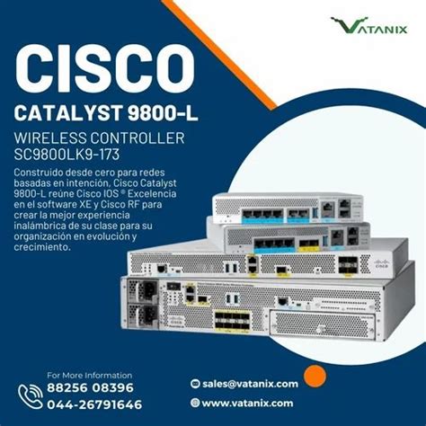 Cisco Catalyst 9800 L Wireless Controller Sc9800lk9 173 At ₹ 541823 Piece Wireless Controller