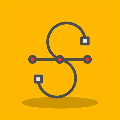 Bezier Curve Vector Icon Design 20964658 Vector Art At Vecteezy
