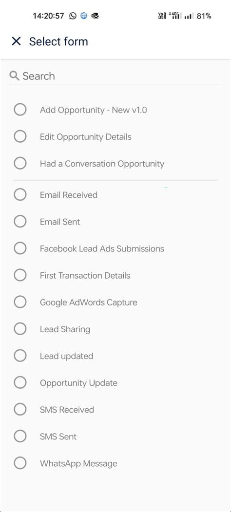 How To Remove Extra Activity Types From The Add Activity Button On The Mobile App Help And Support