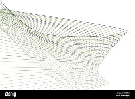 Artistic Line And Curve Background Pattern Abstract Vector Illustration Graphic Stock Vector