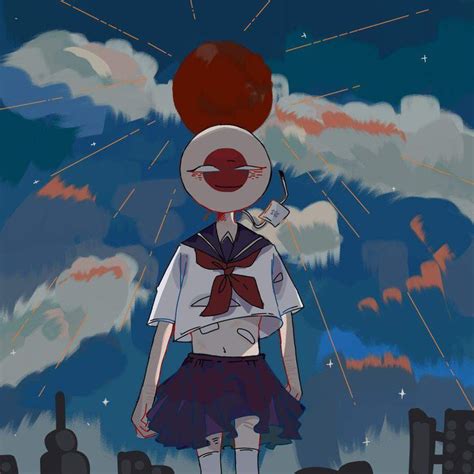 Countryhumans Countryhumans Japan Country Humor Country Art Devil