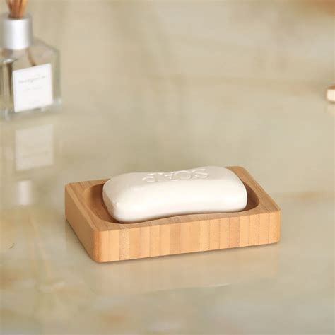 Handmade Wooden Natural Bamboo Soap Dishes Tray Ho Vicedeal