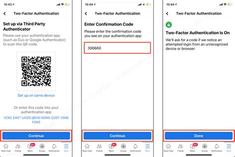 How To Use Facebook Two Factor Authentication Methodically