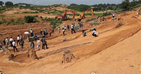 백제인들이 비탈면에 만든 토기 생산단지