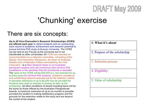 chunking text