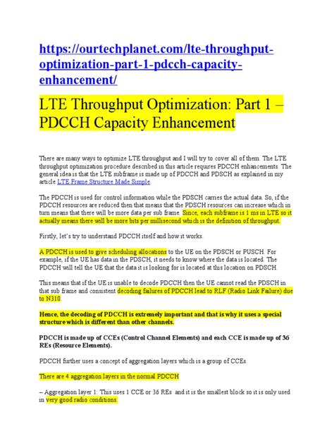 Lte Throughput Optimization Download Free Pdf Scheduling Computing Mimo