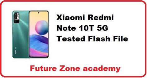Redmi Note G Latest Flash File Future Zone Academy
