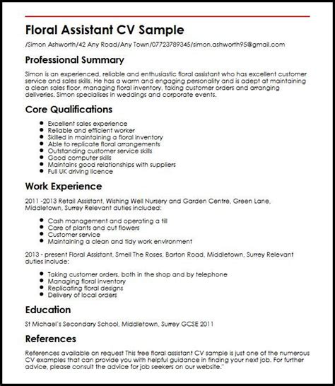 Jobcentre Plus Cv Template