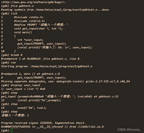 Linux下c语言使用、编译与调试实验linux下使用gcc编译和运行程序实验报告 Csdn博客