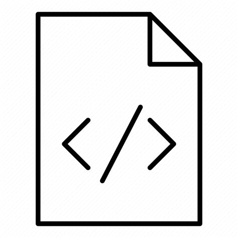 File Code Format Document Data Folder Coding Icon Download On Iconfinder