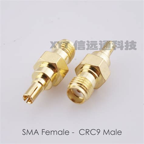 同轴射频连接器 Sma母转ts9 Crc9 华为路由器网卡转接头 转接器 阿里巴巴