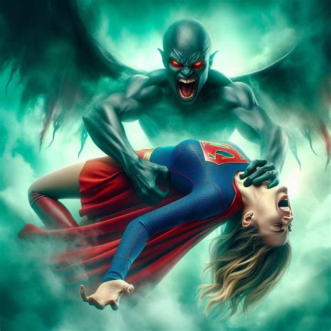 Supergirl Vs Power Of Shadow 25 By Dtostng On Deviantart