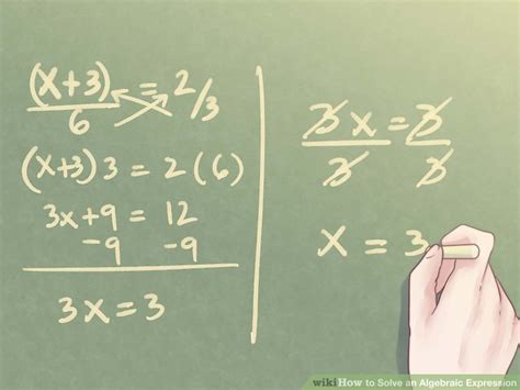 How To Solve An Algebraic Expression 10 Steps With Pictures
