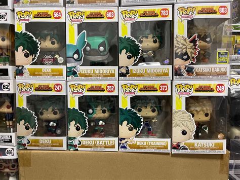 Deku Izuku Midoriya Katsuki Bakugo Funko Pops My Hero Academia MHA Hobbies Toys Toys