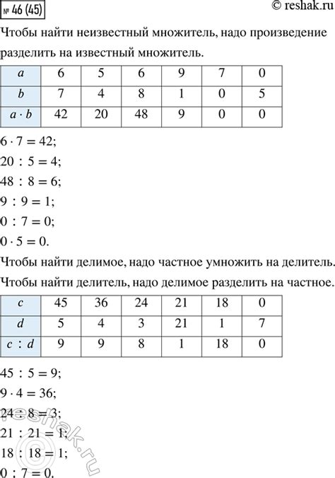 Решено Упр 46 Часть 1 ГДЗ Моро Бантова 4 класс по математике