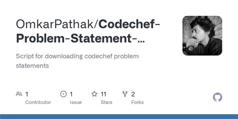 Python Script To Download All Codechef Problem Statements Rcoolgithubprojects