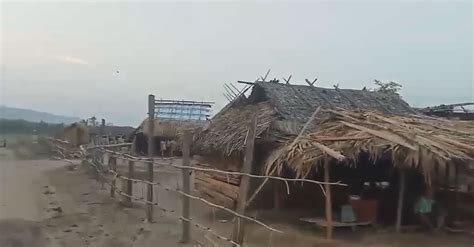 Dvb ကနီတွင် မင်းကင်းပျူရွာမှ ထွက်ပြေးလာသည့် စစ်ရှောင်များ စားဝတ်နေရေး အခက်ကြုံ