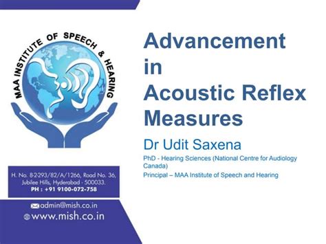 Advancement In Acoustic Reflex Measures Pptx
