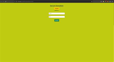 Github Nourelhoudaabdellaouisecuredonation Based On Blockchain