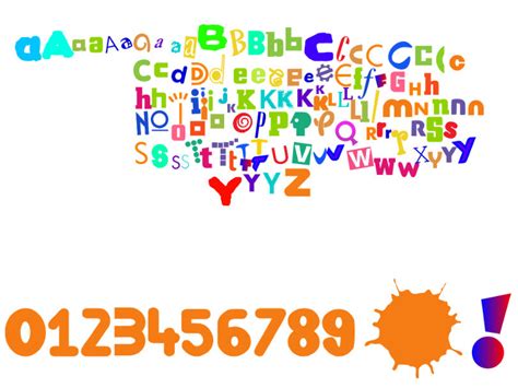 Wacky Fonts V2 By Rocknrooltot On Deviantart