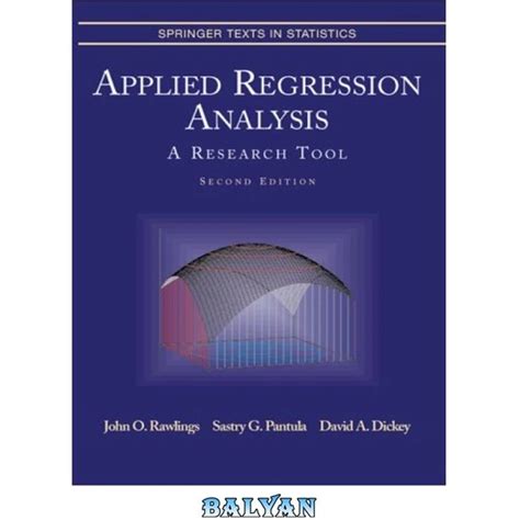 خرید و قیمت دانلود کتاب Applied Regression Analysis A Research Tool ترب