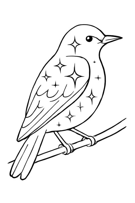 Tô Màu Con Chim Cho Bé Hình Tô Màu Chim Pdf Miễn Phí