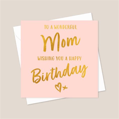 Mom Birthday Card Mom Card Card For Mom Card For Her Best Mom