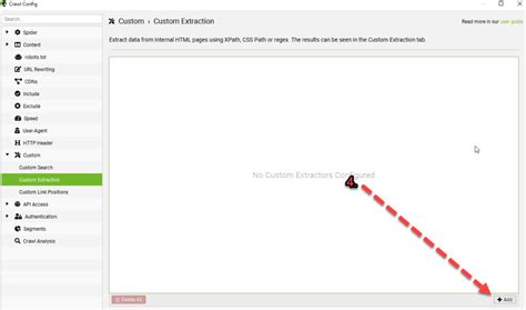 Screaming Frog Custom Extraction Extract Specific Page Copy 2025