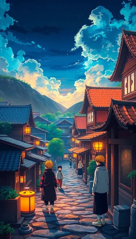 Konoha Animated Wallpaper Image Free Ai Generator Makepix