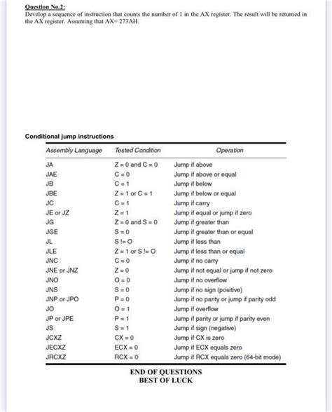 Solved Question No 2 Develop A Sequence Of Instruction That Chegg Com