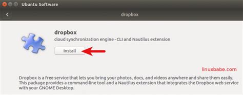 How To Install Dropbox On Ubuntu 1604 And Ubuntu 1710 Linuxbabe