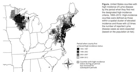 Lyme Disease Map Lyme Disease Diagnosis And Treatment Ifsmed San