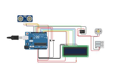 Circuit Design Automated Watering System Tinkercad