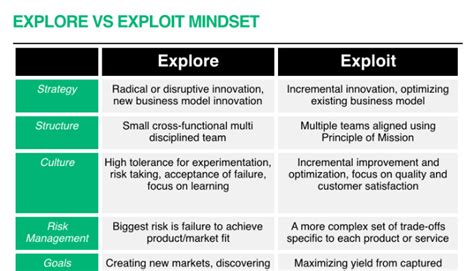 Lean Pmo Explore Vs Exploit