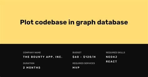 Plot Codebase In Graph Database For The Bounty App Inc Job