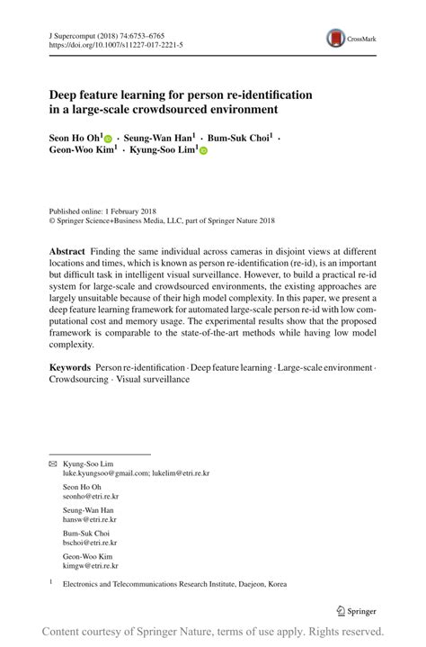 Deep Feature Learning For Person Re Identification In A Large Scale Crowdsourced Environment