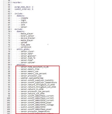 Recorder Question Help Configuration Home Assistant Community