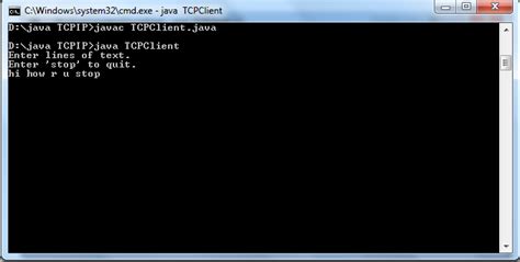 Information On Java Basic Client Server Programming And A Simple Chat
