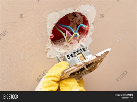 Replacing Installing Image Photo Free Trial Bigstock