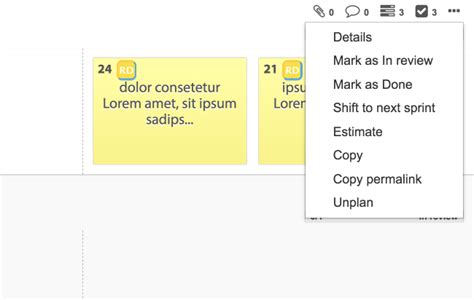 Story Workflow IceScrum