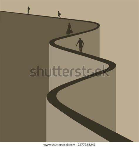 424 Woman Walking On Winding Path Images Stock Photos Vectors Shutterstock