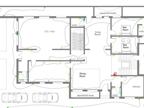Electrical Layout Drawing Blueprint In Autocad Upwork