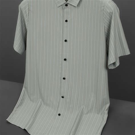 Turbo Smart Structure Comfort Casual Shirt In Slate Grey Turbo Brands