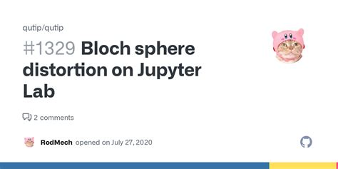 Bloch Sphere Distortion On Jupyter Lab · Issue 1329 · Qutipqutip · Github