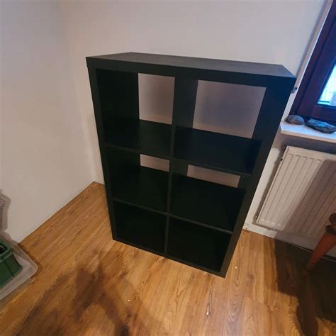 Ikea Kallax Regal 3x2 Braun Schwarz Neuwertig In Baden Württemberg