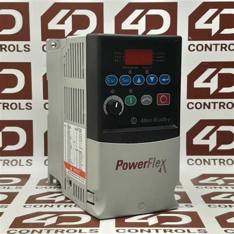 22a D1p4n104 Allen Bradley Powerflex 4 Ac Drive 480vac 3