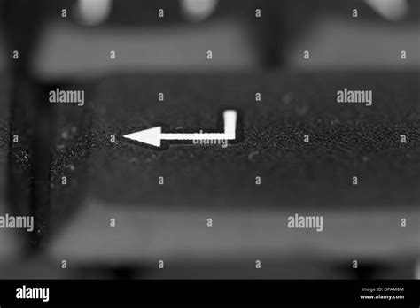 Enter Button From Keyboard Macro Picture Stock Photo Alamy