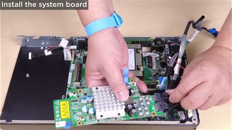 Thinkedge Se350 V2 Installing A System Baord Assembly Youtube