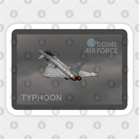 Raf Typhoon Raf Typhoon Airplane Sticker Teepublic